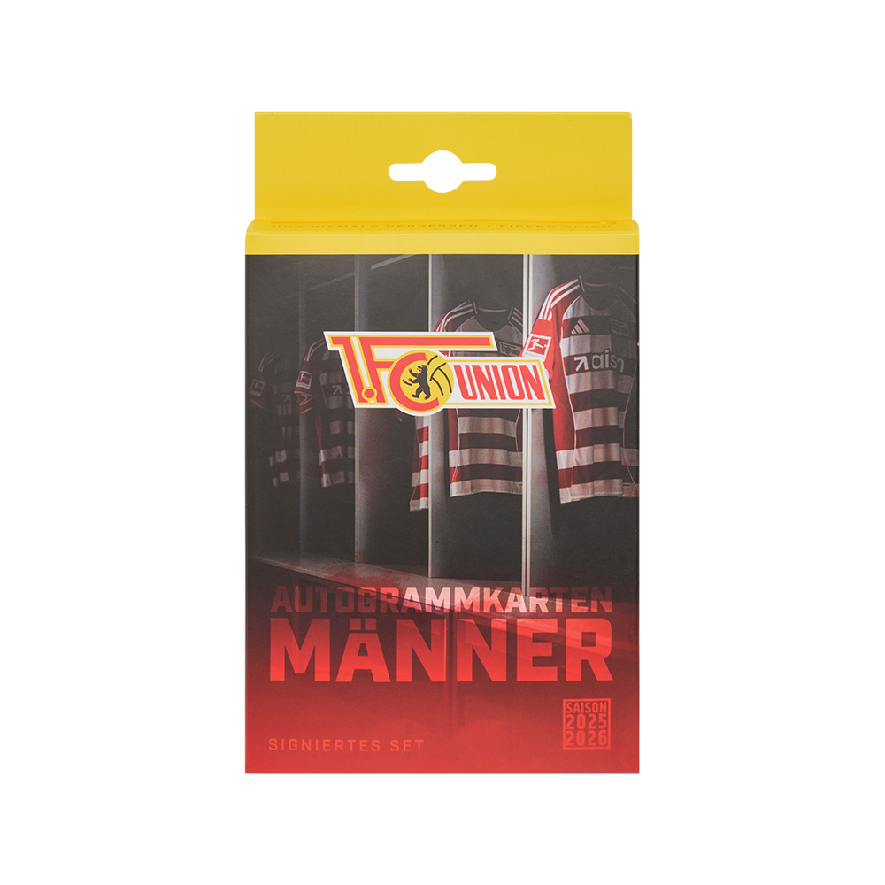 Autogrammkarten - Männer 25/26 – Union Zeughaus